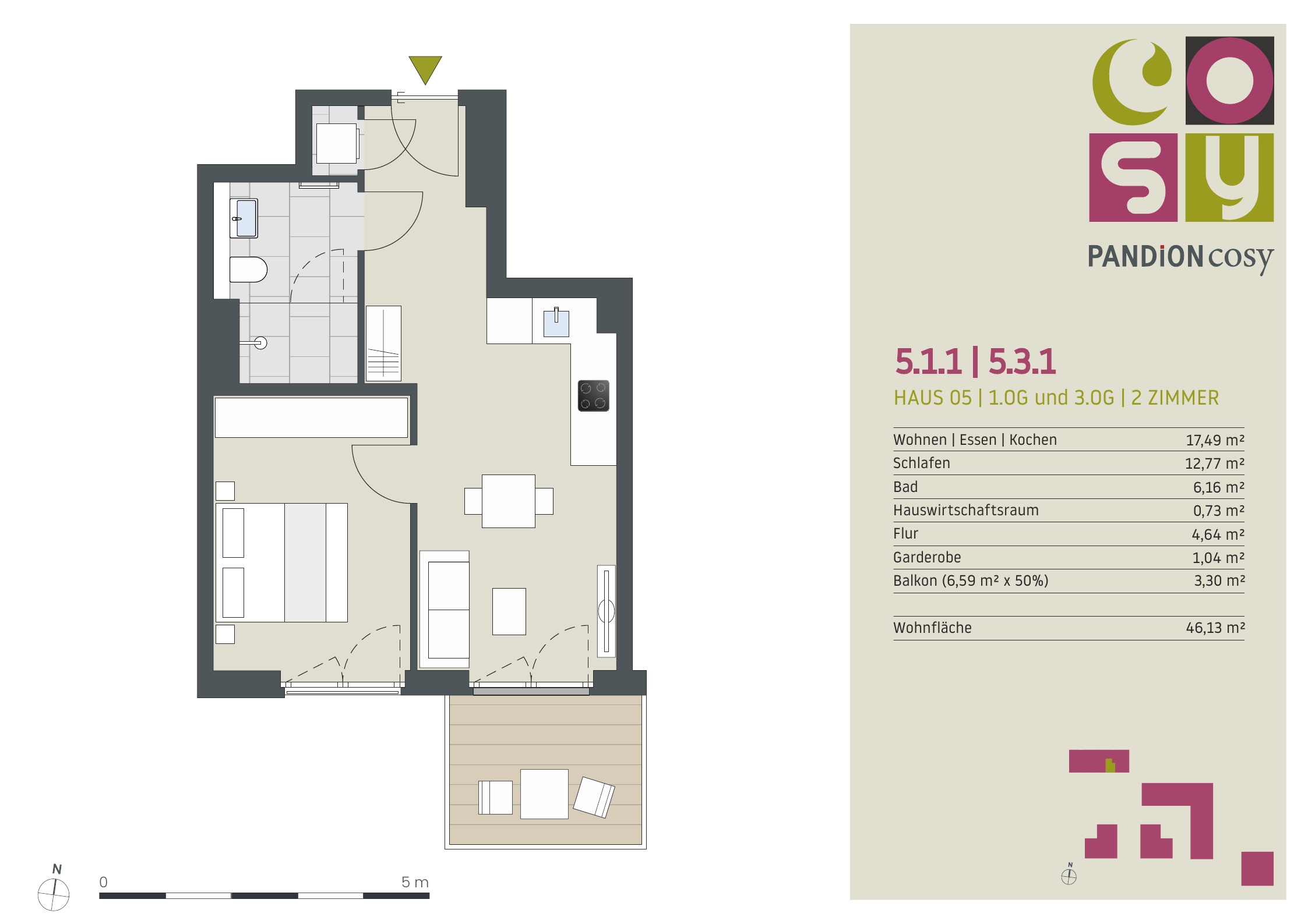 Eigentumswohnungen kaufen in Köln Braunsfeld - PANDION COSY