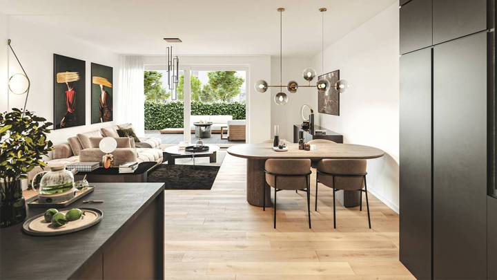 Ausstattung Wohnungen - PANDION COSY